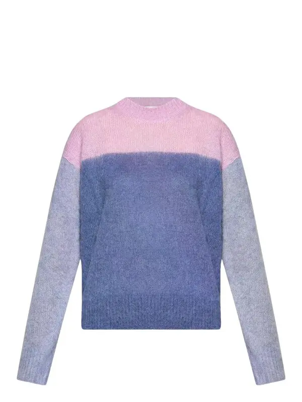 MARANT ETOILE Madeline Two-tone Sweater - Blue