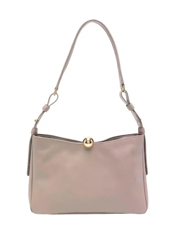 Furla Curved-top Leather Shoulder Bag - Pink