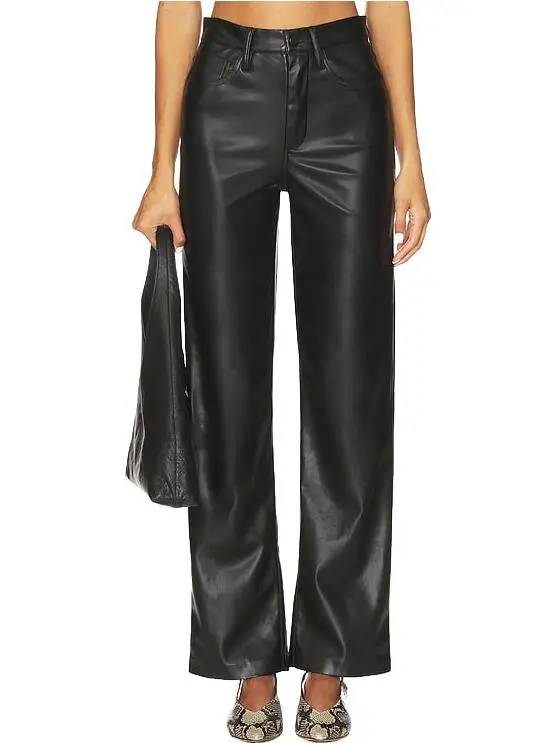 Joe's Jeans Margot Vegan Leather Pant - Black