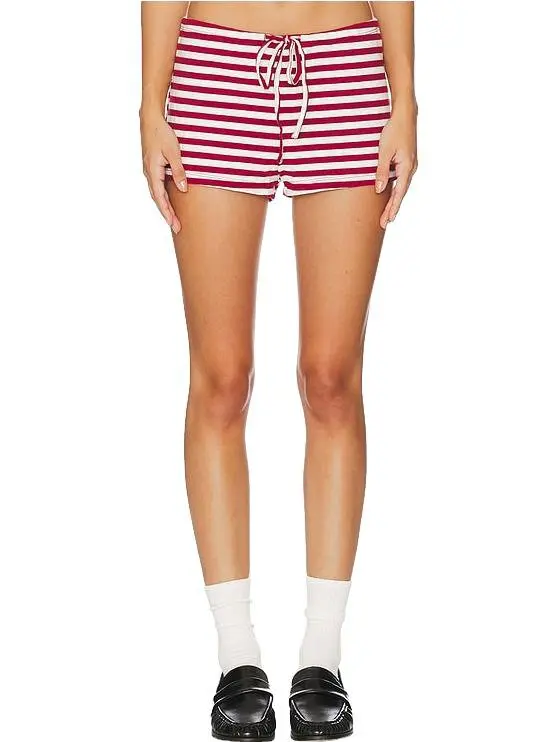 Lioness Kourt Bloomers - Wine Stripe