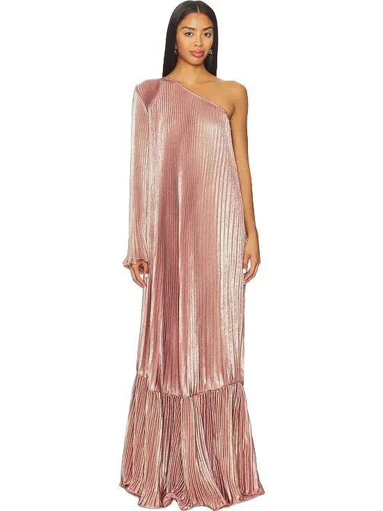 L'IDEE Mozart Gown - Rose Quartz Shimmer