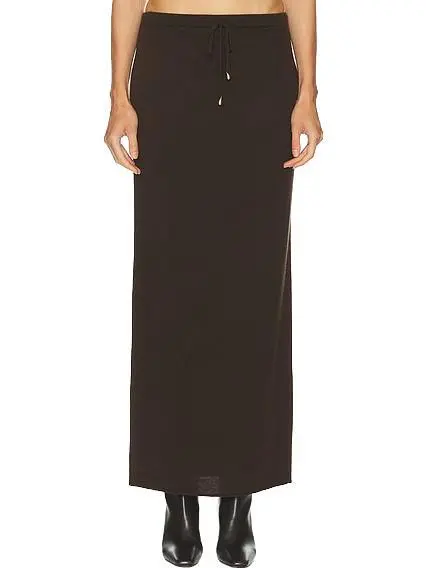 Cult Gaia Nadine Knit Skirt - Dark Java