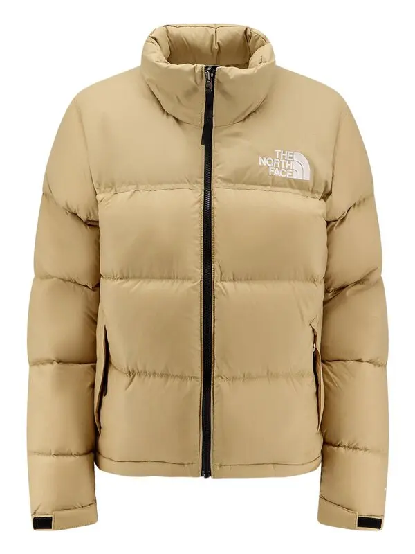 The North Face Retro Nuptse Nylon Down Jacket - Beige