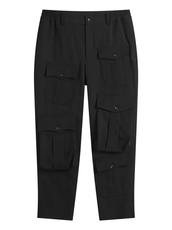 Comme Des Garçons Multi Pocket Cargo - Black