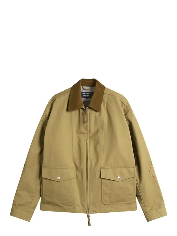 Comme Des Garçons Nylon Cordura Triple Layer Jacket - Beige