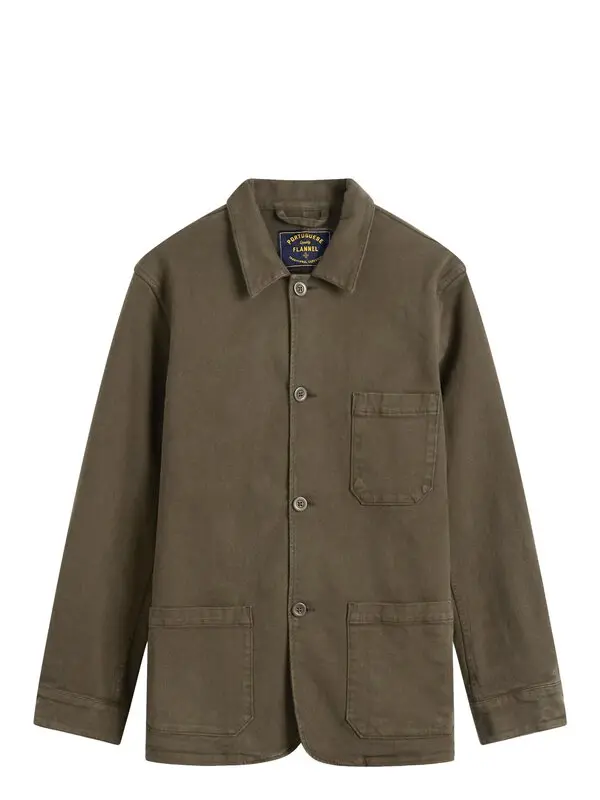 Portuguese Flannel Labura Chore Jacket - Olive