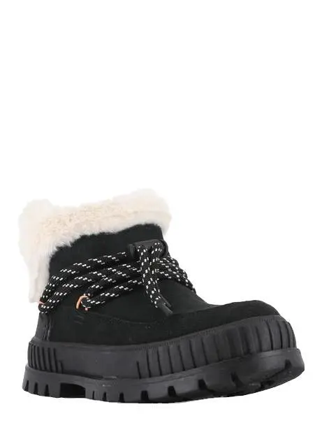 PALLADIUM Pallashock Lo Hiver Faux Fur Boots - Black
