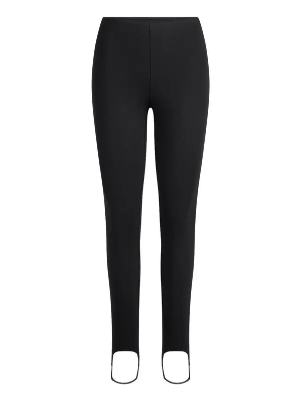 SKIMS High Waisted Stirrup Legging | Black | | The Essential Collection - Obsidian