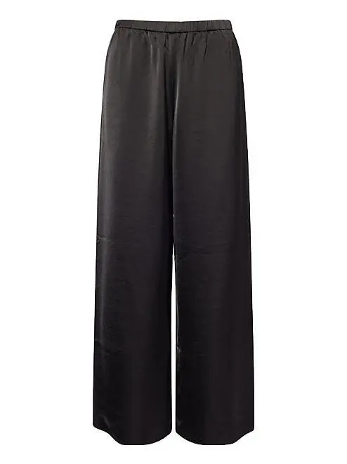 Jenni Kayne Wide-leg Woven Trousers - Black