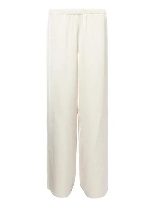 Jenni Kayne Wide-leg Woven Trousers - Ivory