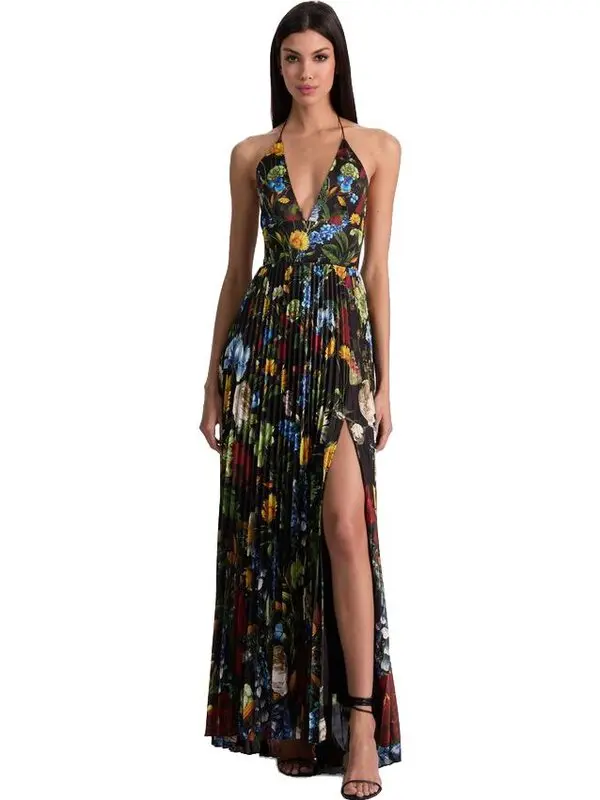 Alice + Olivia Hannah Maxi Dress - Black