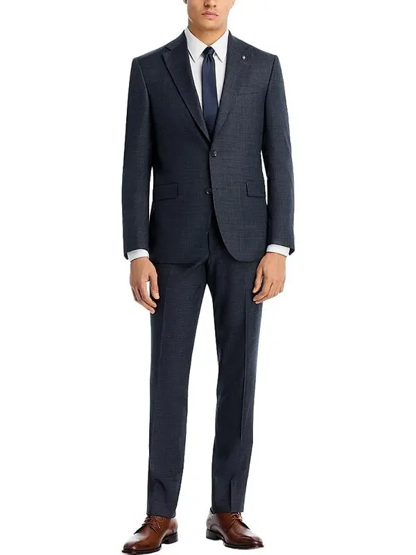 JACK VICTOR Esprit Regular Fit Screenwave Suit - Charcoal