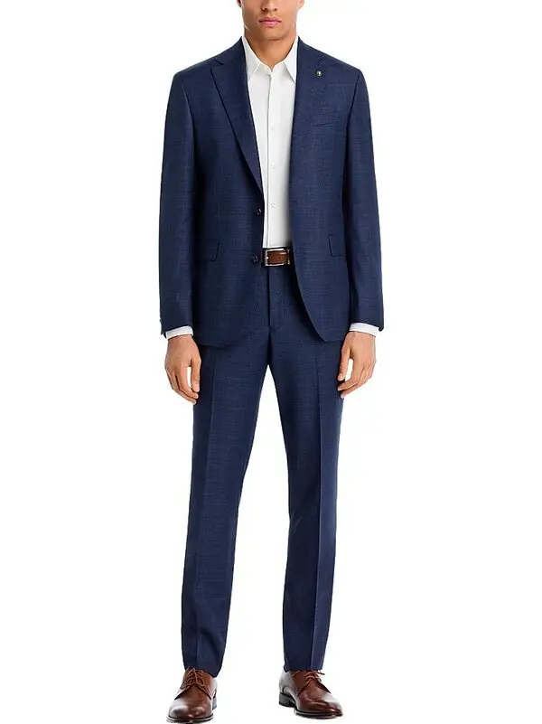 JACK VICTOR Esprit Regular Fit Screenwave Suit - Navy