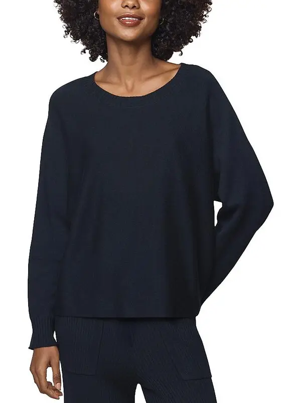 Splendid Georgie Boat Neck Sweater - Black