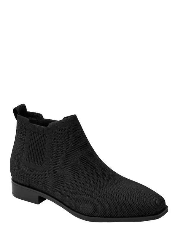Vivaia Square-toe Water-repellent Ankle Boots - Black