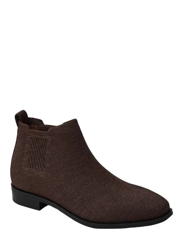 Vivaia Square-toe Water-repellent Ankle Boots - Dark Chocolate