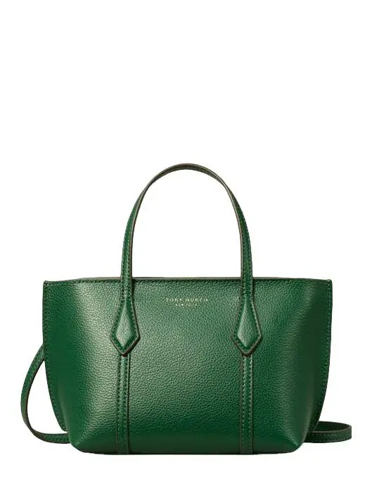 Tory Burch Mini Perry Tote - Dark Kale