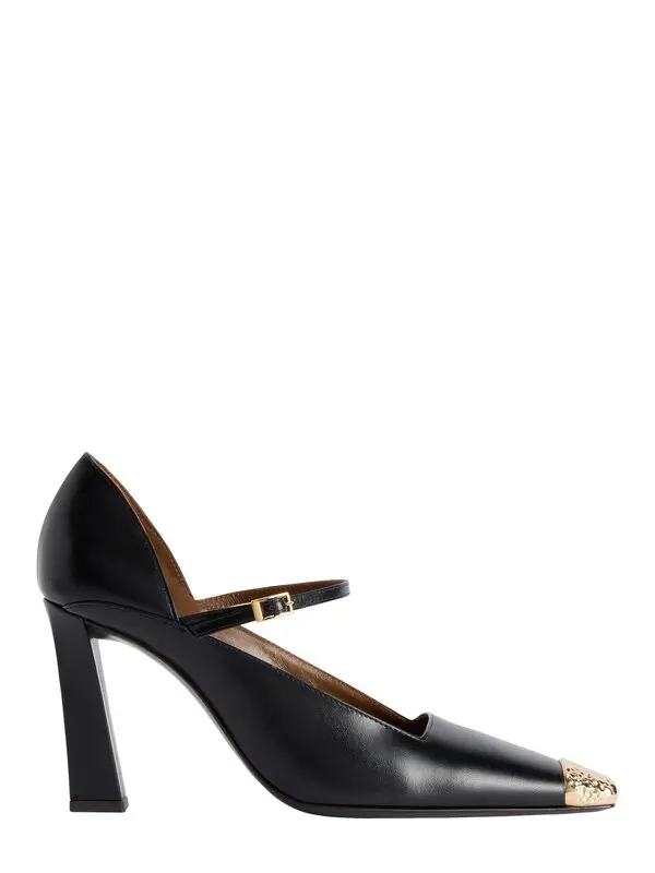 GIUSEPPE ZANOTTI Brita Metal 90 Pumps - Black