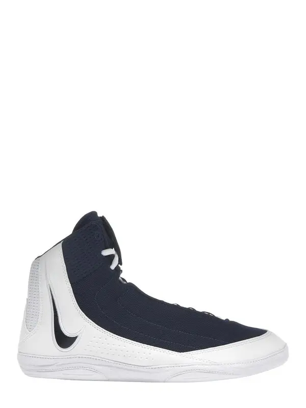 Nike Inflict 4 High-top Sneakers - White/college Navy Blue