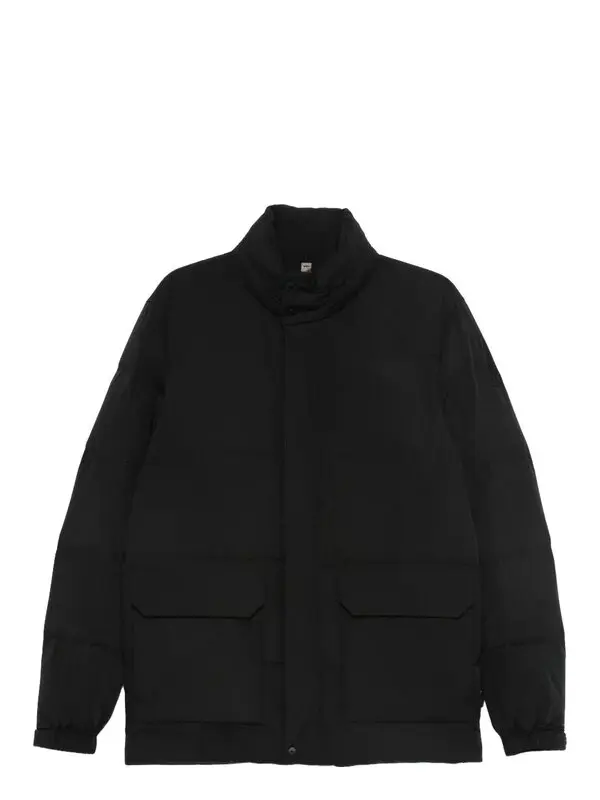 DUNO High-neck Flap-pocket Jacket - Black