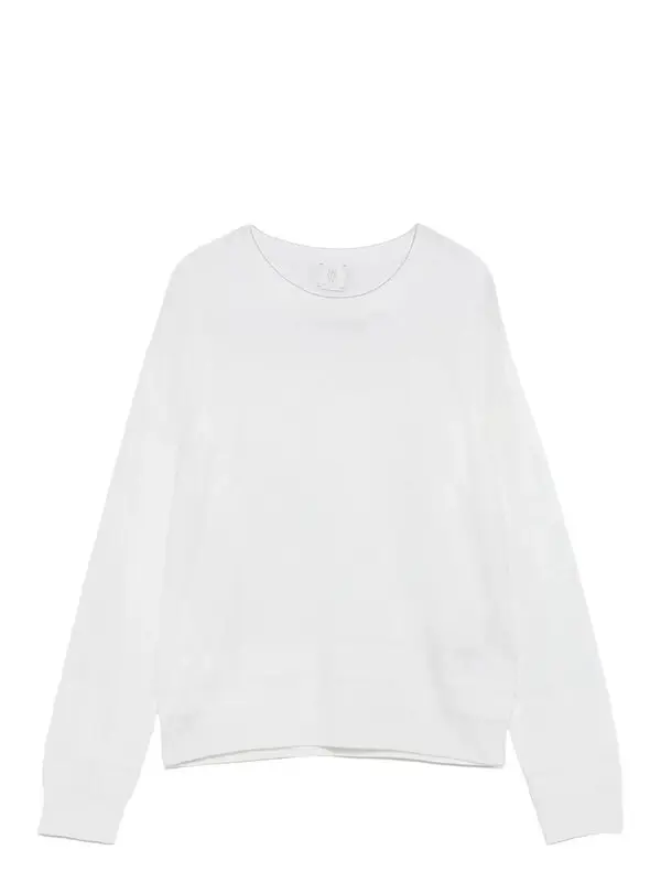 Eleventy Wool Sweater - White