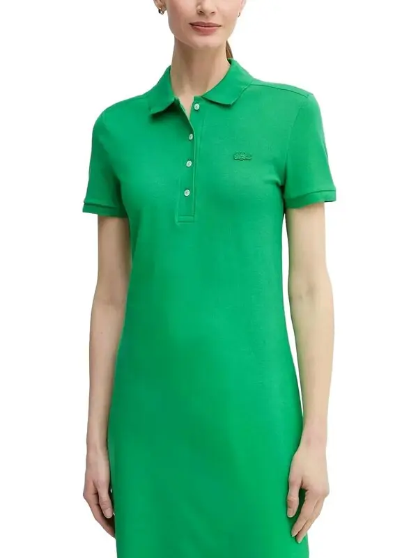 Lacoste Polo Mini Dress - Green