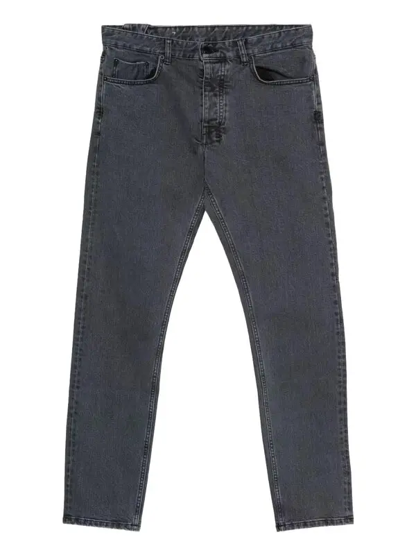 Ksubi Button-fly Straight Jeans - Black