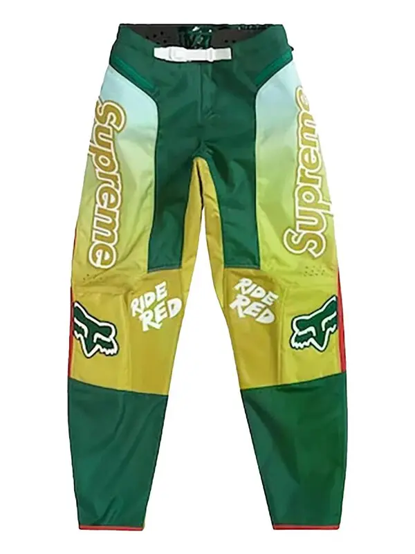Supreme X Honda Fox Racing Moto Moss Trousers - Green