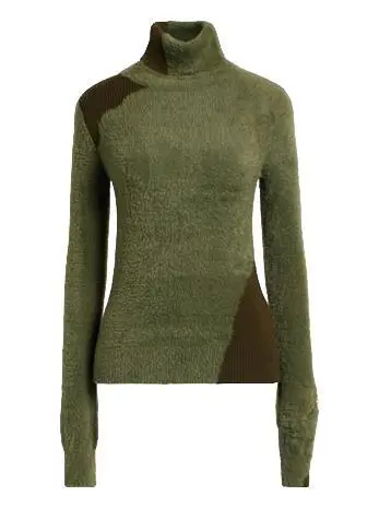 MAISON MARGIELA Turtleneck Knit Top - Green