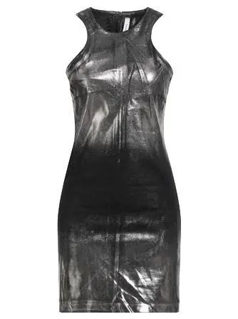 TENSIONE IN Mini Bodycon Dress - Silver