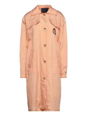 EBARRITO Crepe Trench Coat - Orange