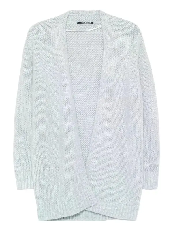 LUISA CERANO Open-front Cardigan - Blue