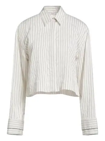 Peserico Striped Embellished Shirt - Off White