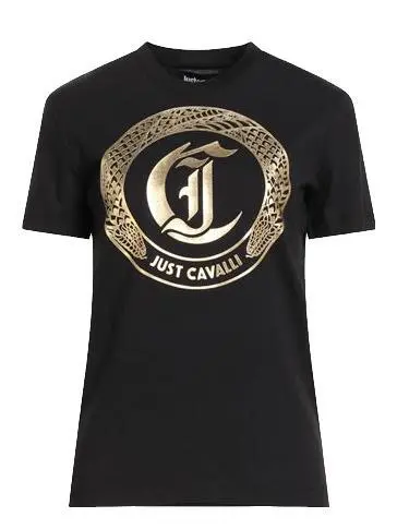 Just Cavalli Logo-print Cotton T-shirt - Black