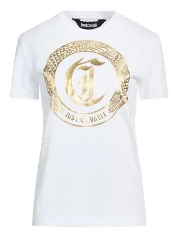 Just Cavalli Logo-print Cotton T-shirt - White