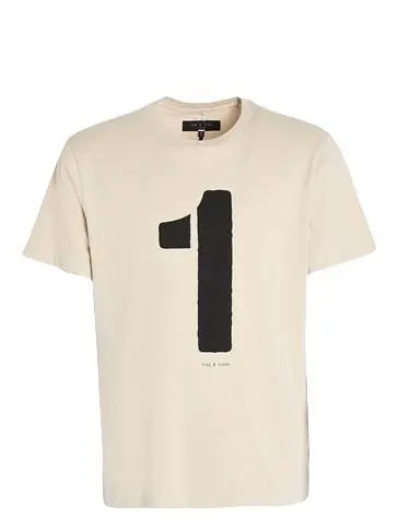 Rag & Bone T-shirt Size Cotton - Beige