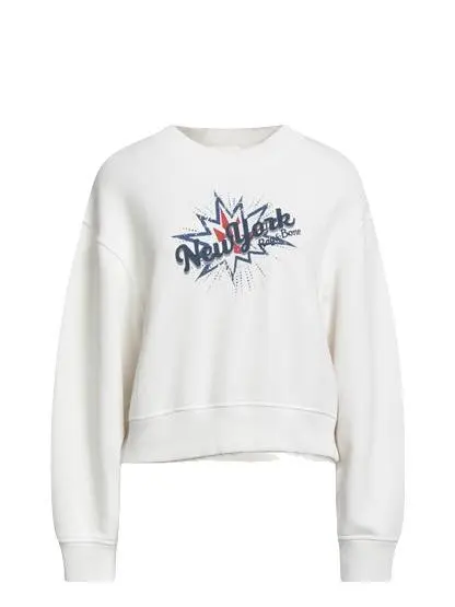 Rag & Bone Cotton-blend French Terry Sweatshirt - Off White