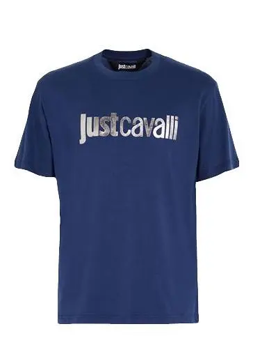 Just Cavalli T-shirt Size Cotton - Navy