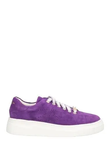 TOSCA BLU Studio Leather Sneakers - Purple