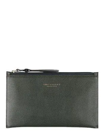 THE BRIDGE Leather Pouch - Green