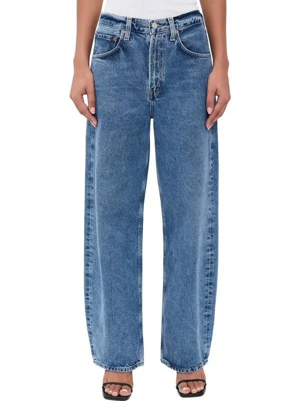 AGOLDE Low Curve Straight Leg Jeans - Myth