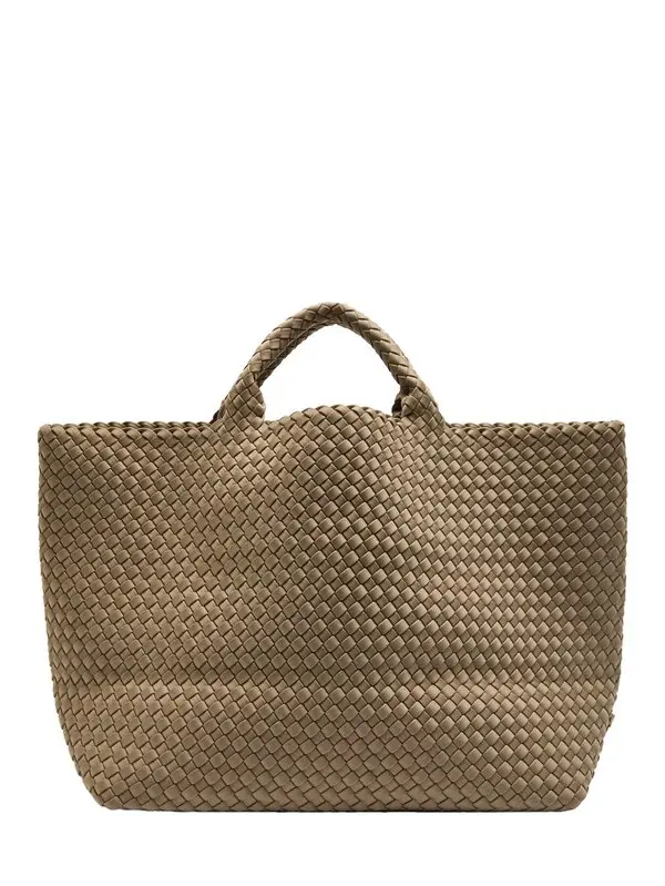 NAGHEDI St Barths Large Woven Tote - Beige