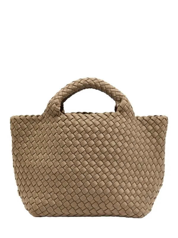 NAGHEDI St. Barths Small Woven Tote - Beige