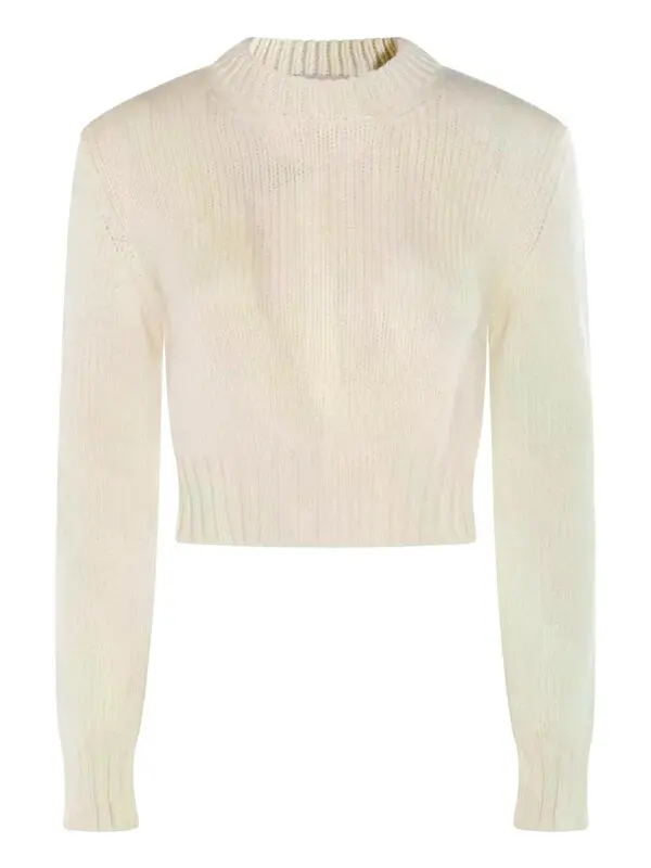 Malo Wool Sweater - White