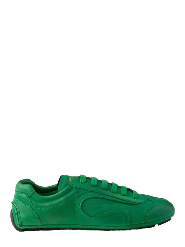 Prada Montecarlo Re-edition 2005 Nappa Sneakers - Green
