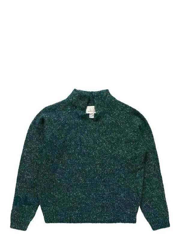 ERL Stadium Alpaca Wool Jumper - Green