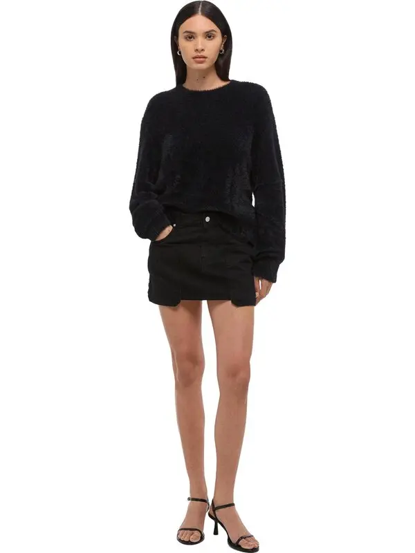 Helmut Lang Apex Crewneck Sweater - Black