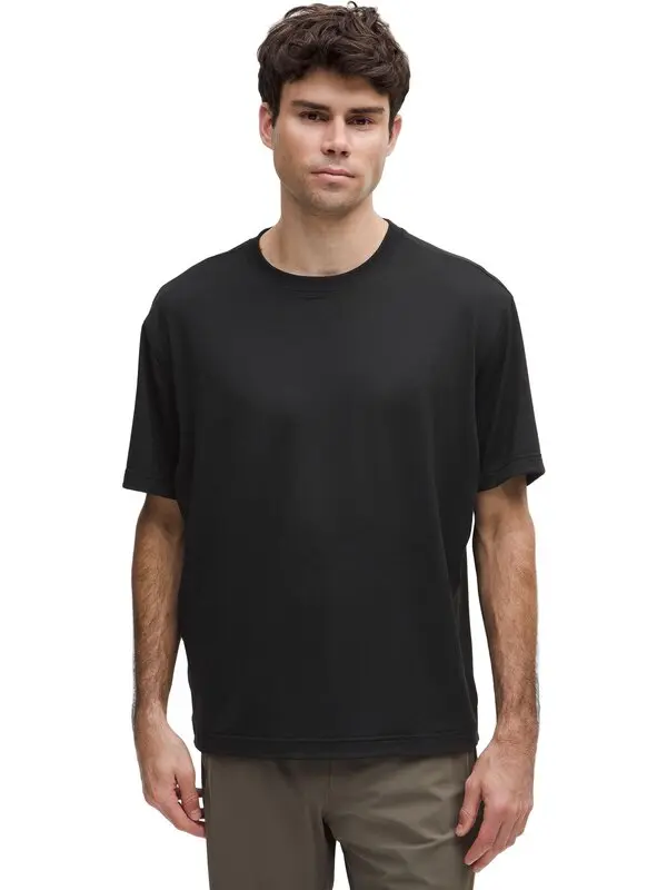 Lululemon Easyset Training Short-sleeve Shirt - Black