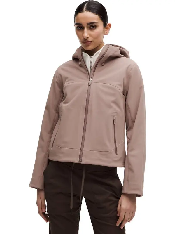 Lululemon Cross Chill City-to-trail Jacket - Ashen Rose