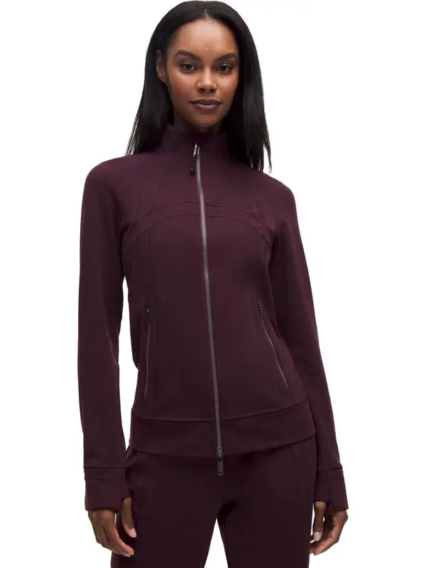 Lululemon Define Track Jacket - Black Plum